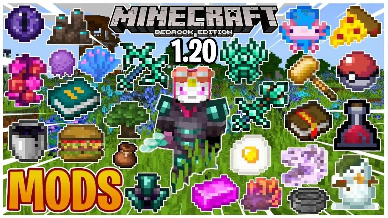 ADDONS COMPATIBLES para MINECRAFT PE 1.20 | BETTER ON BEDROCK MODPACK ...