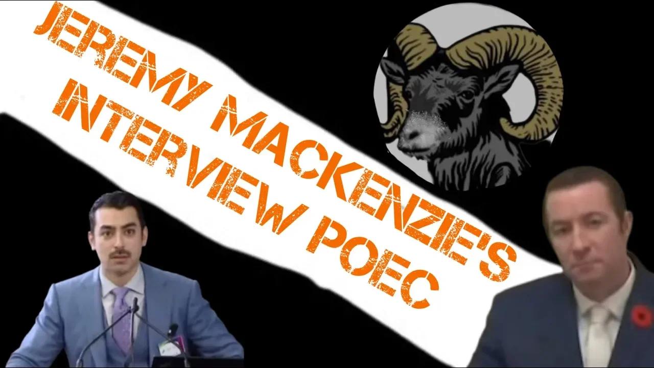 Jeremy Mackenzie - Interview from Saskatchewan Jail
