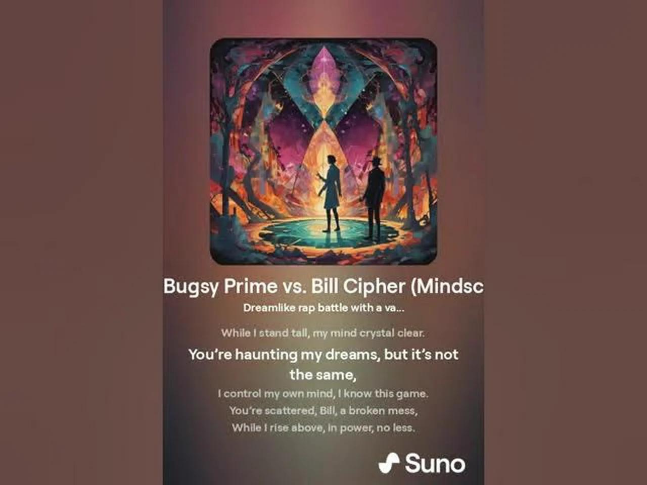 Rap Battle Bugsy Prime vs Bill Cipher (Mindscape Edition)