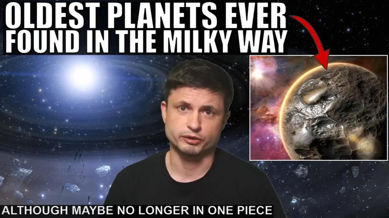 Discovery of Oldest Planets In The Milky Way Around Strange White Dwarfs