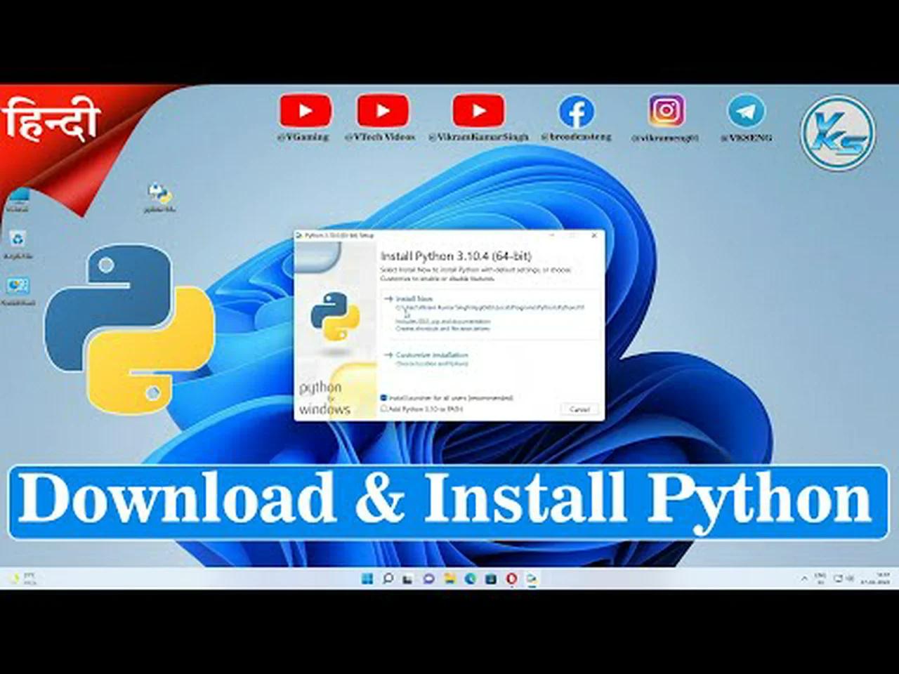 How To Download And Install Python On Windows 11/10