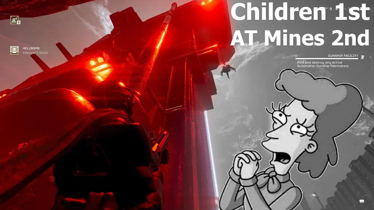 Helldivers 2 Saving the Children vs my Helldivers Fatigue