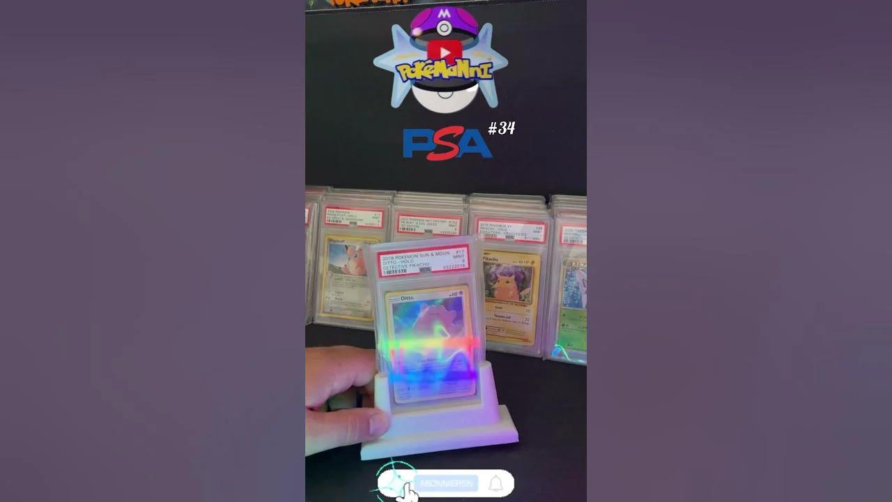 Pokémanni präsentiert seine gegradeten Karten der Firma PSA. 34/58 # ...