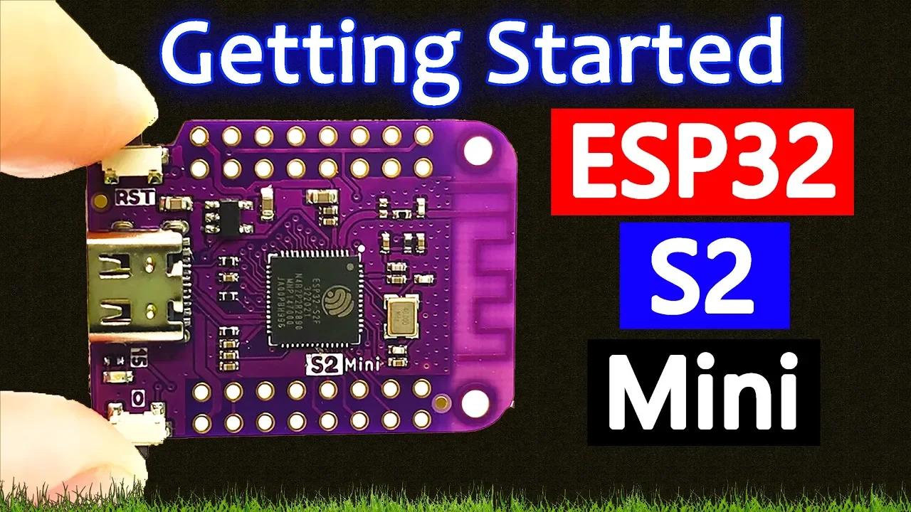 Getting Started With ESP32-S2-Mini WiFi Board || WEMOS LOLIN S2 Mini WIFI IOT BOARD ESP32-S2FN4R2