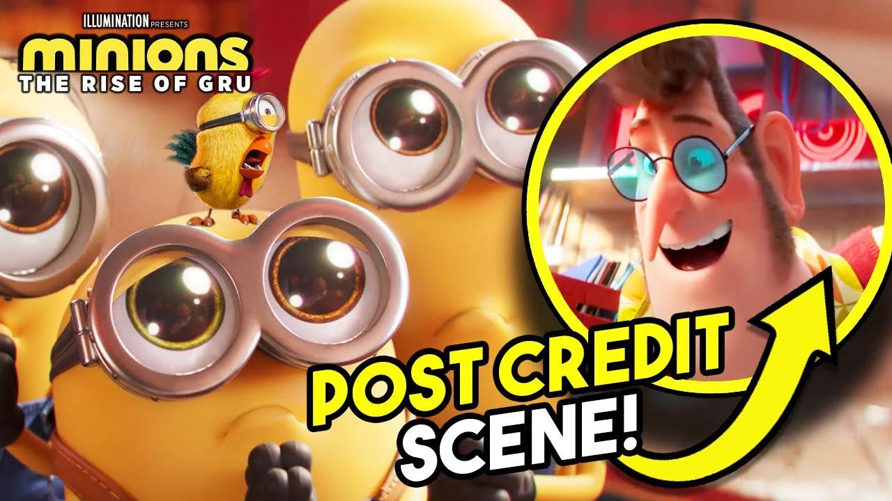 Minions: The Rise of Gru (2022) END-CREDIT SCENES & Ending Explained ...