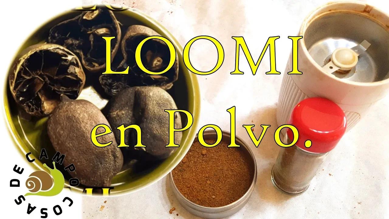 Como hacer Loomi en Polvo. (Especia Árabe)