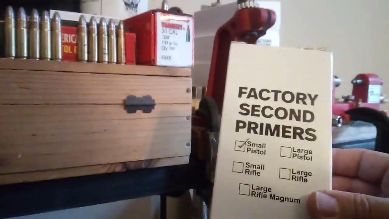 Factory Second primer test in 300 BLK part 1