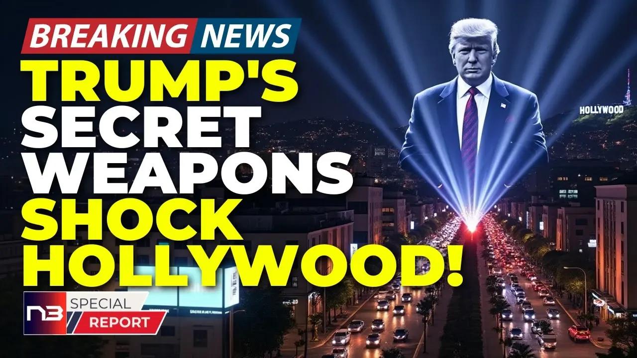 🚨BREAKING: HOLLYWOOD HORRIFIED as Trump's 2 Secret Weapons Set to ...