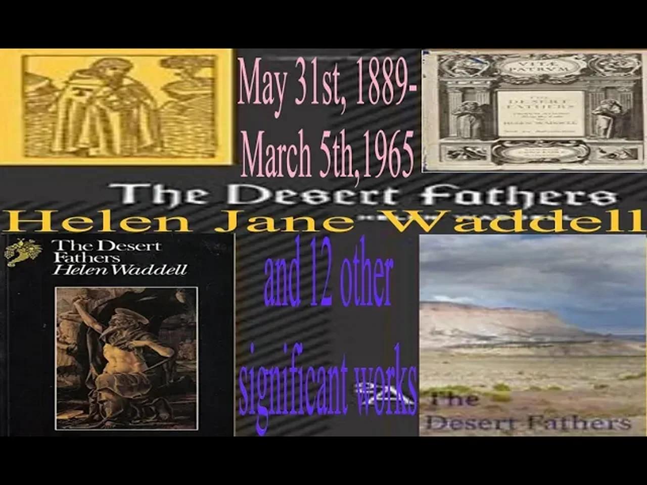 The Desert Fathers Translated by Helen Waddell: The Sayings of The ...