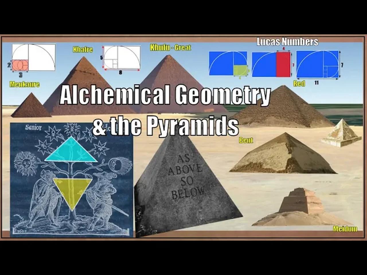 As Above So Below: Alchemical Geometry via the Pyramids of Egypt. A ...