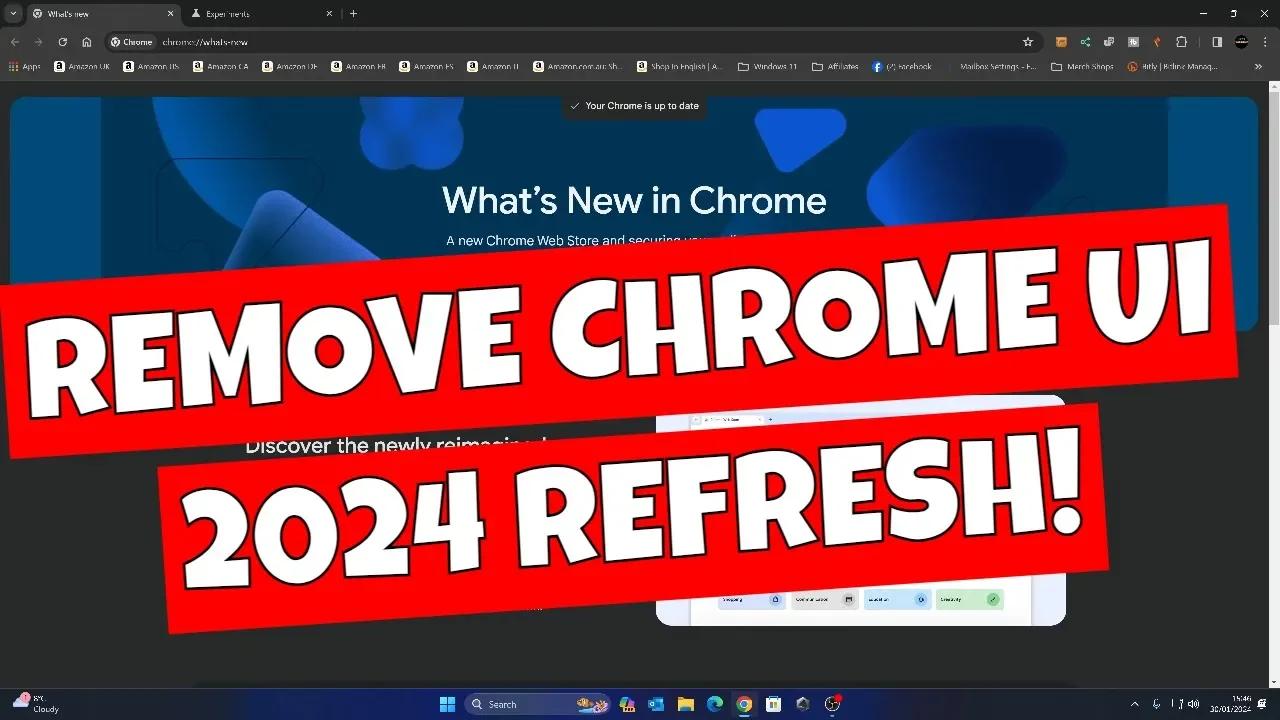 Remove Google Chrome UI Refresh 2023 Or Material You 2024 Redesign From ... Remove Google Chrome UI Refresh 2023 Or Material You 2024 Redesign From ...