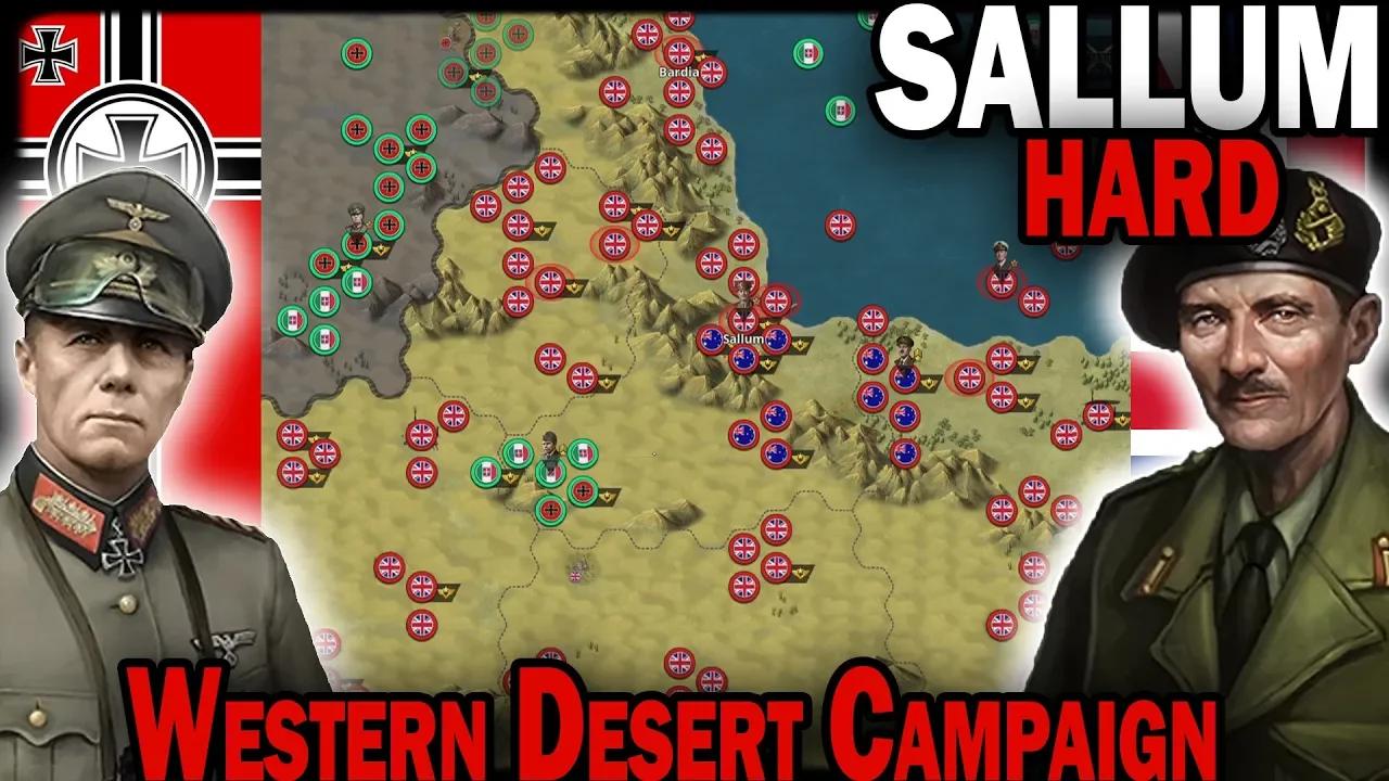 HARD SALLUM (German Generals Only) Western Desert Campaign