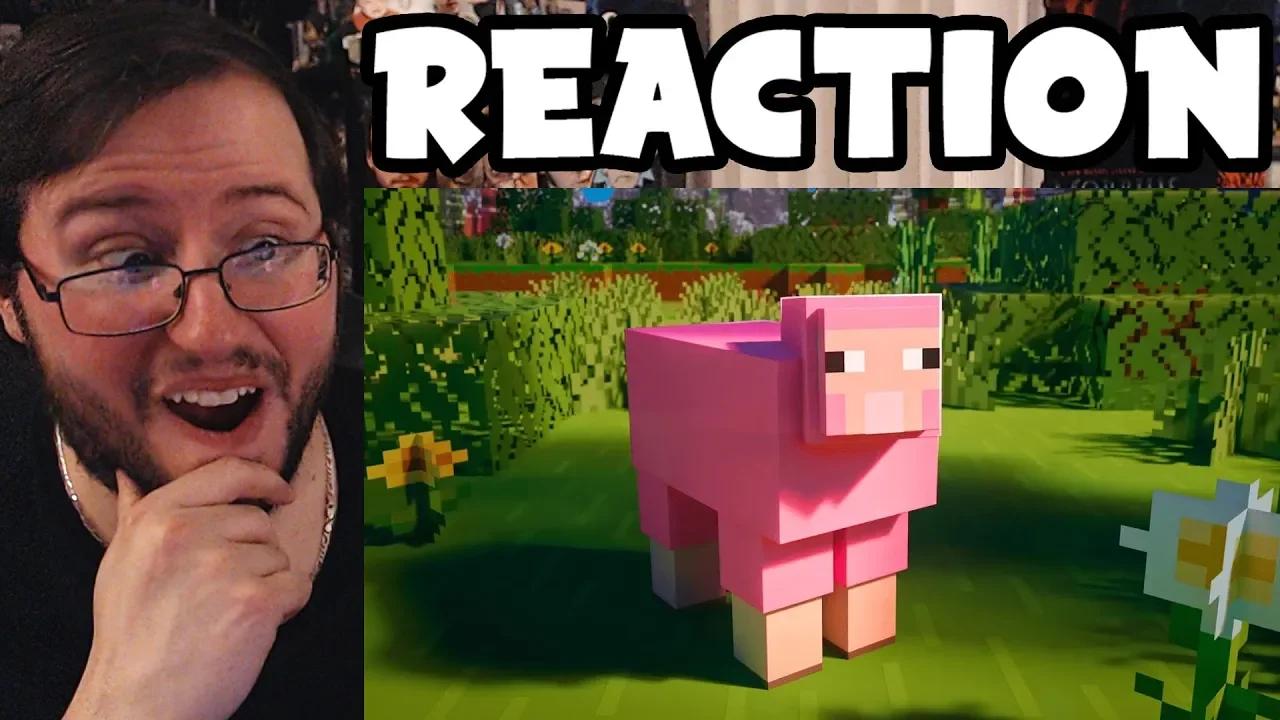 Gor's "I Animated The Minecraft Movie Trailer by Alumio" REACTION