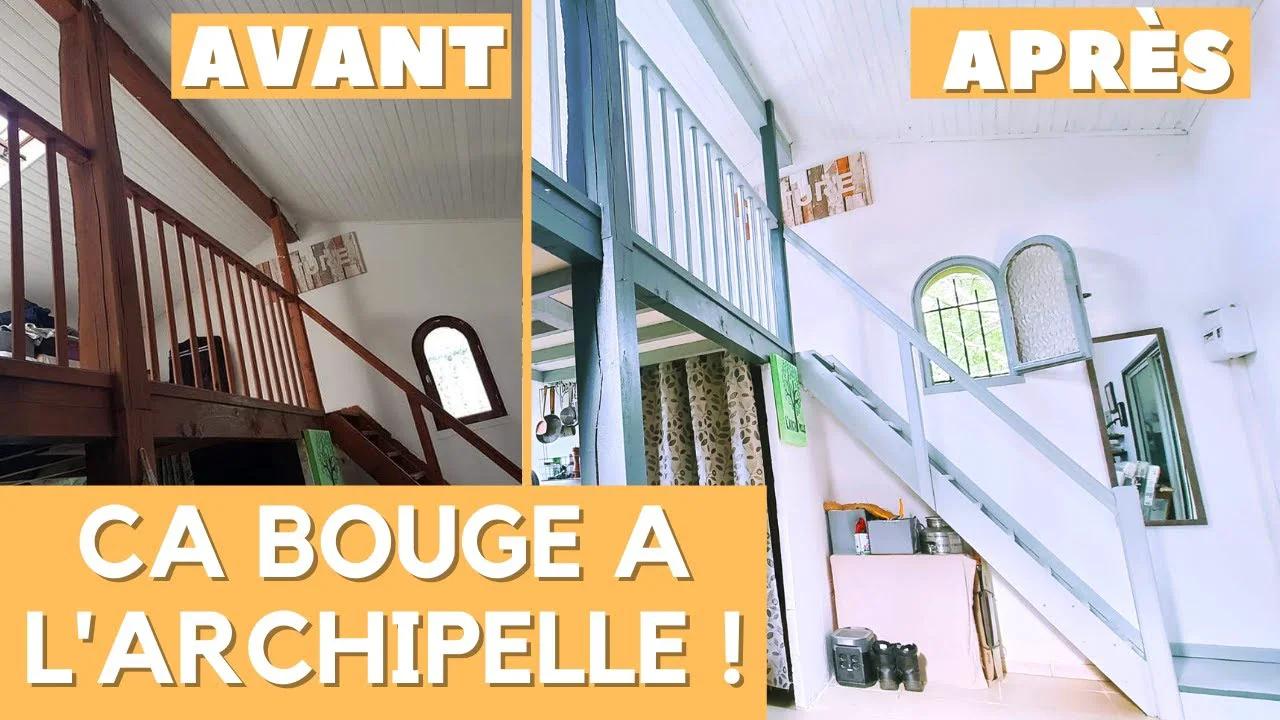 Visite de L'ArchiPelle ça avance bien MAIS j'ai eu quelques échecs ! (VLOG)