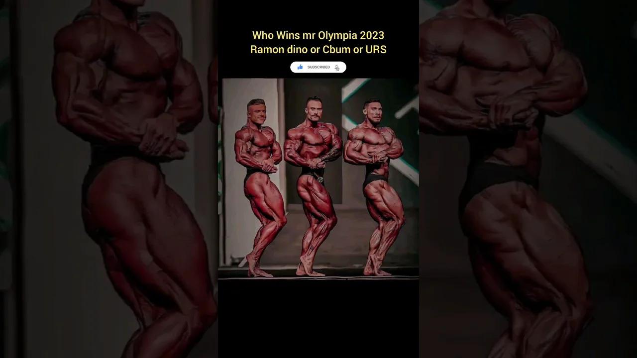 who wins mr olympia 2023 Ramon dino or Cbum or URS.? #cbum #ramondino #urs
