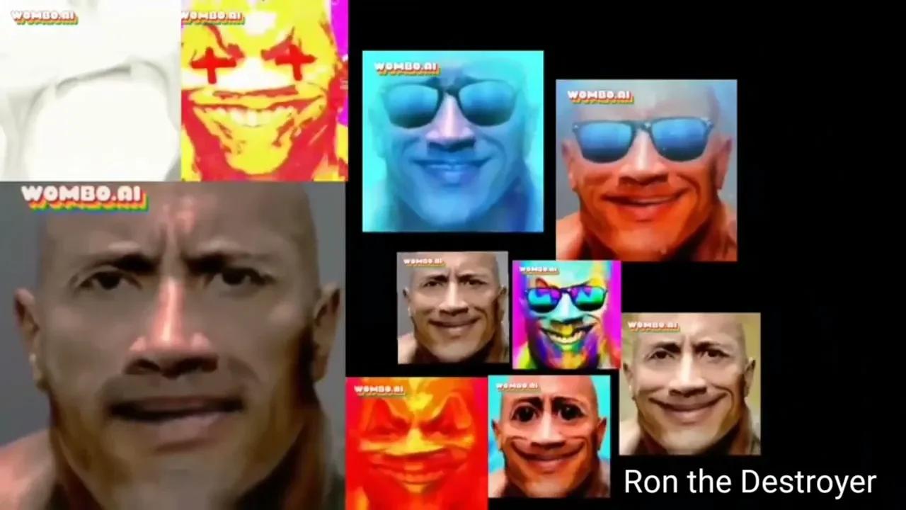 The Rock Canny Version Sings Numa Numa