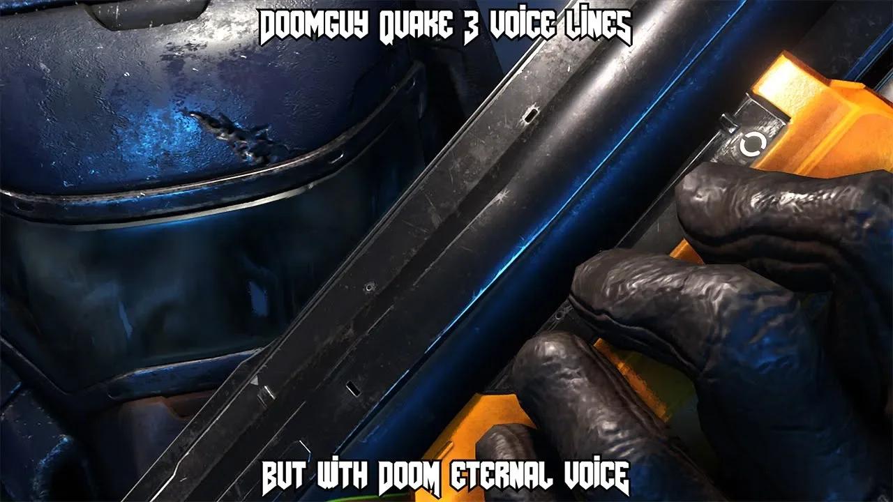Doomguy - Quake III: Revolution Unused Voice Lines, But With DOOM ...