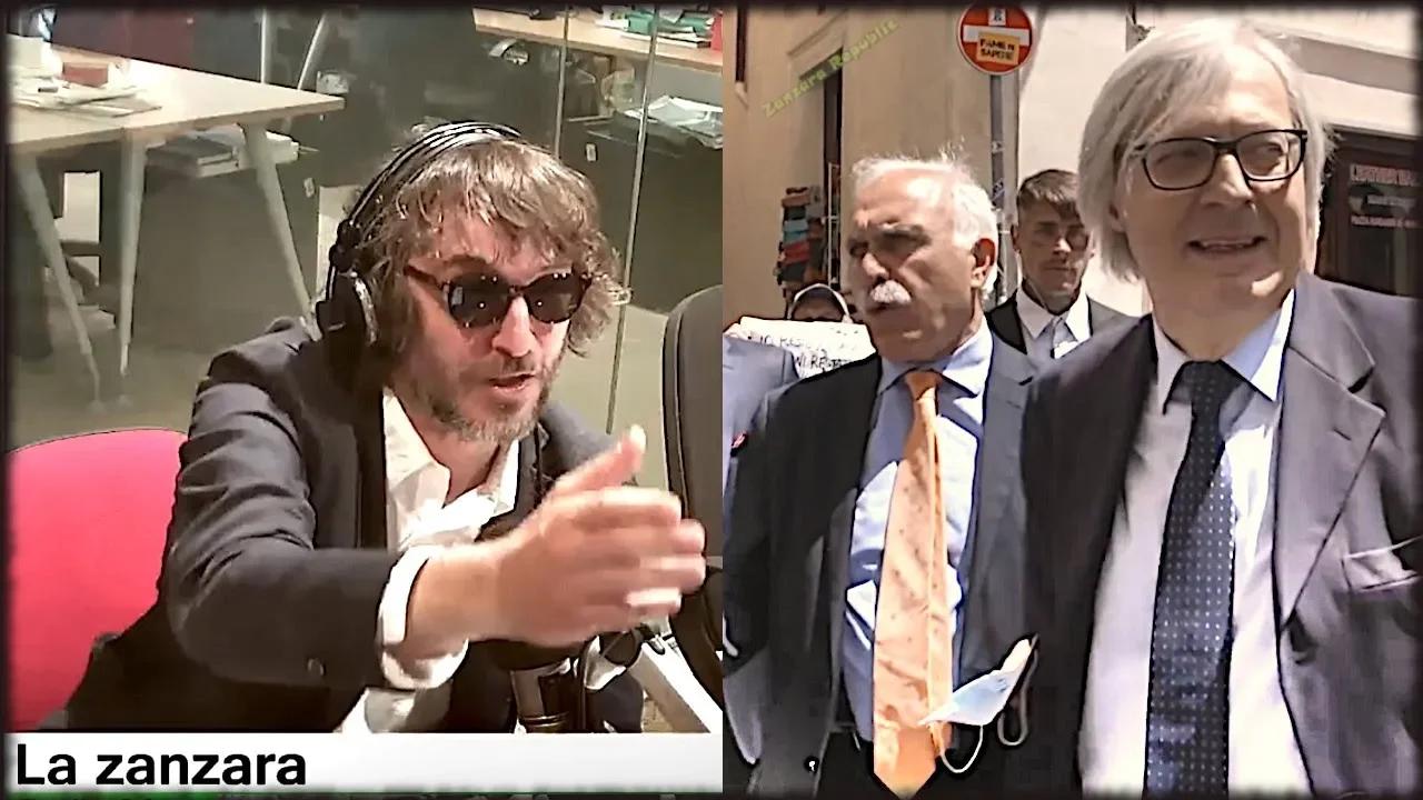 Il generale Pappalardo incontra Vittorio Sgarbi - La Zanzara 4.6.2020