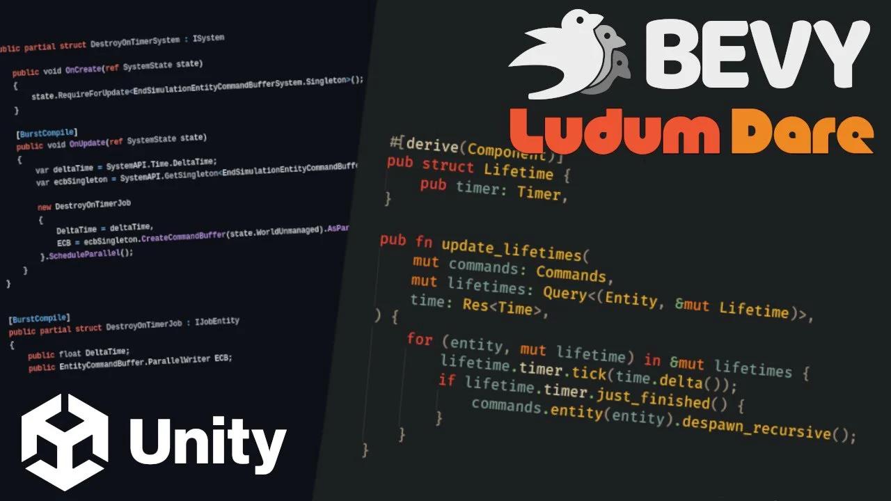 Comparing Unity DOTS and Bevy