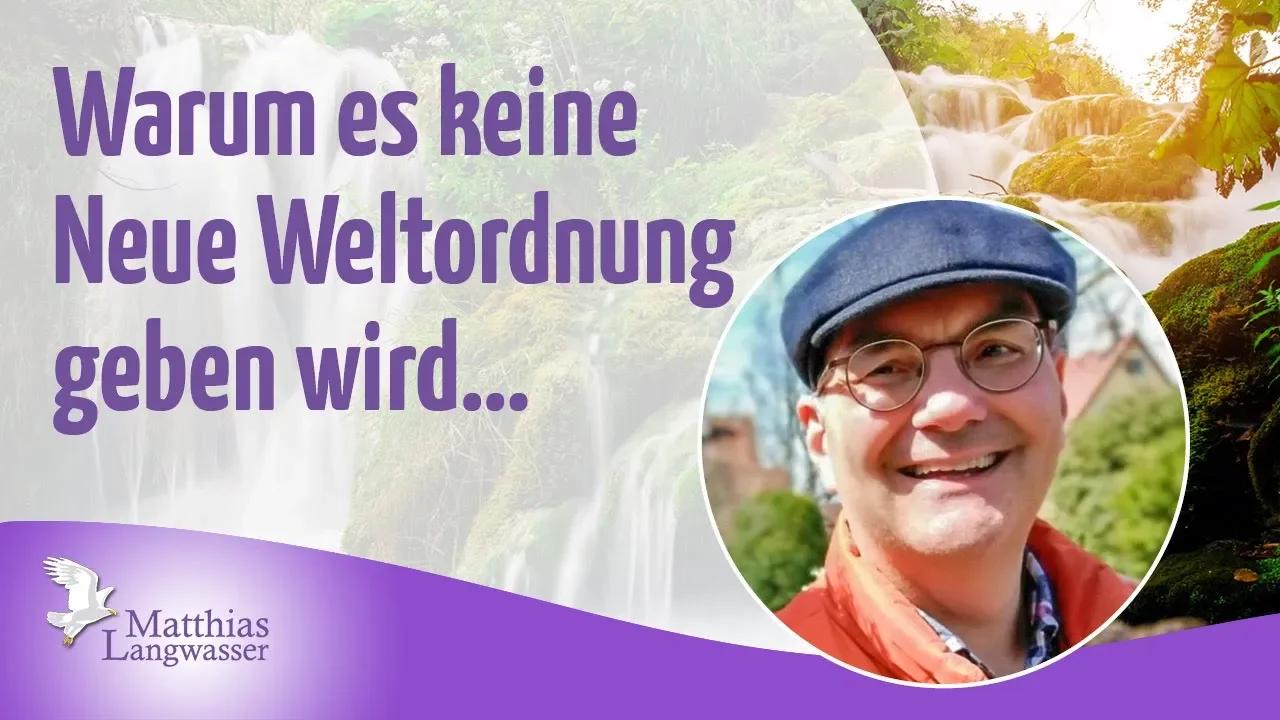 Interview mit Peter Denk: Warum es keine Neue Weltordnung geben wird