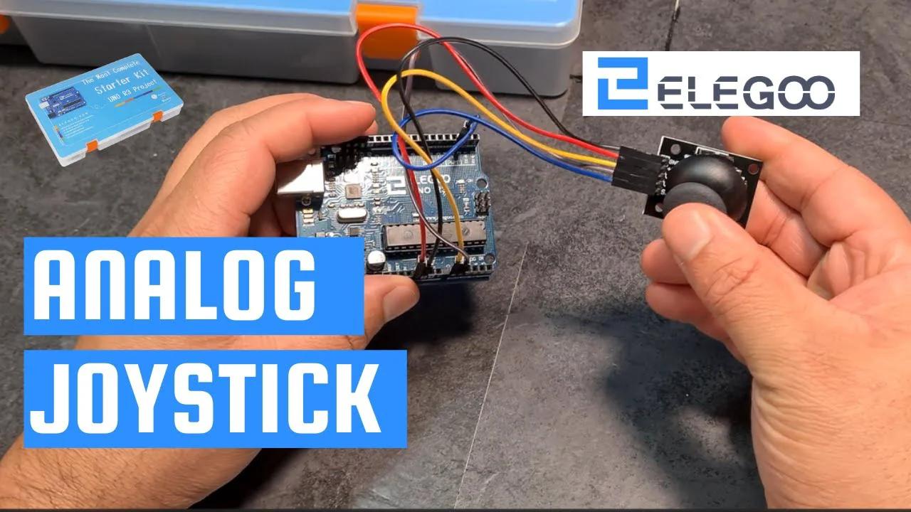 Analog Joystick Module Arduino Tutorial Elegoo The Most Complete Starter Kit