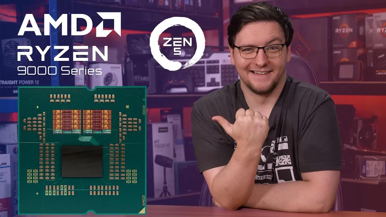THE BEST GAMING CPU?? AMD Ryzen 9000 & Zen 5 Explained - Everything we ...
