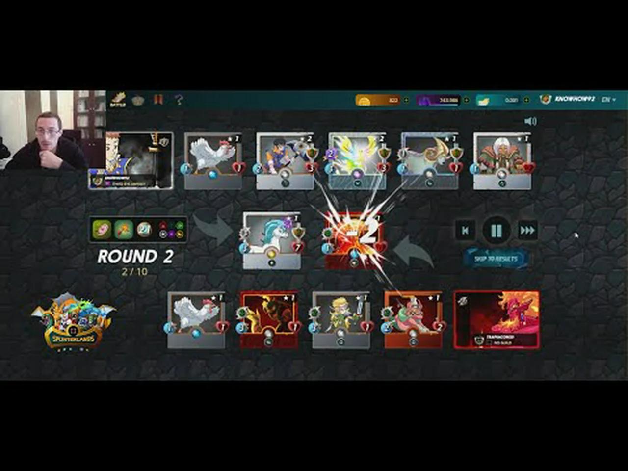 Splinterlands - "Life Splinter" Daily Quest Gameplay (with commentary)