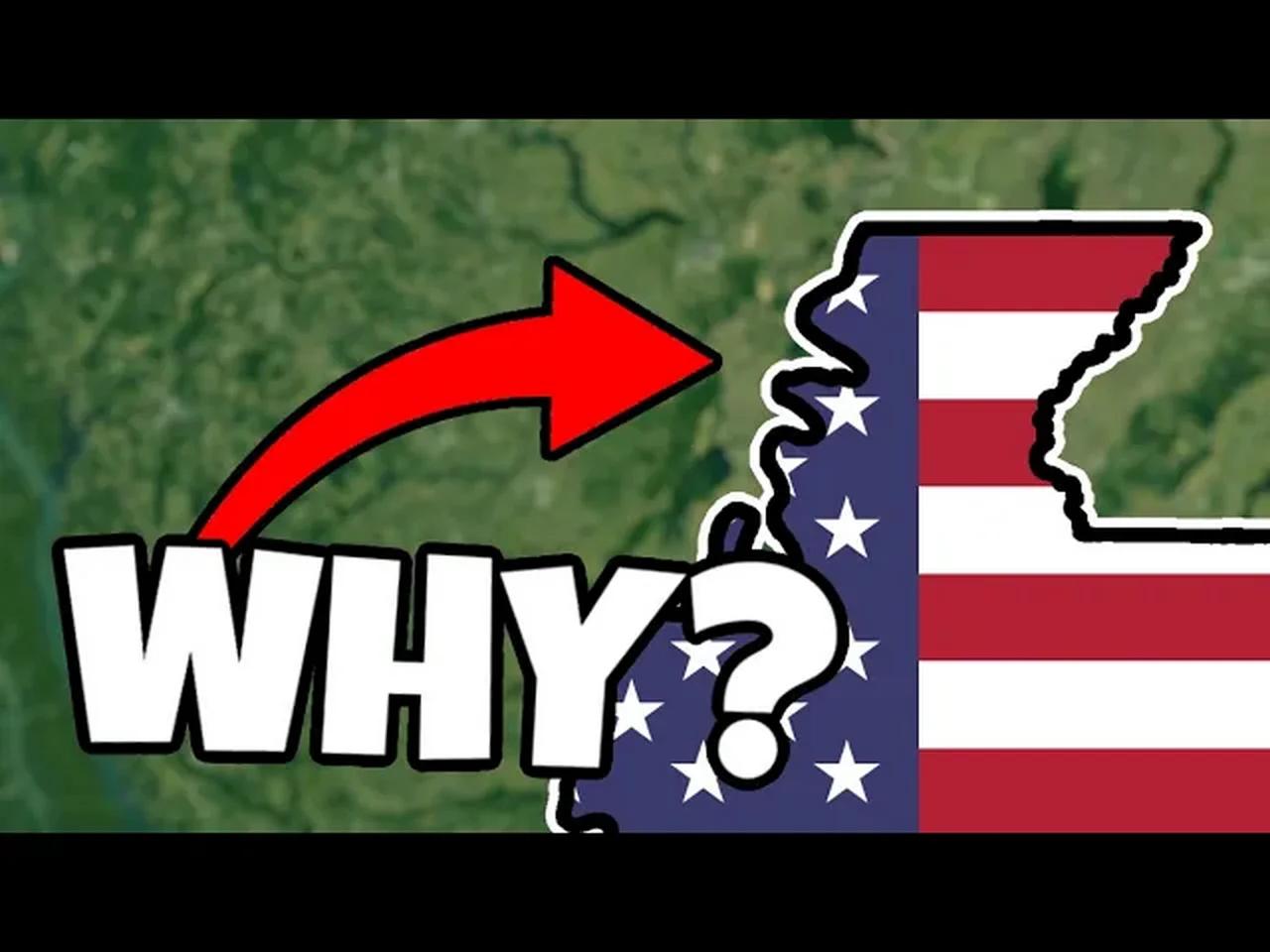 Strange US State Borders Explained