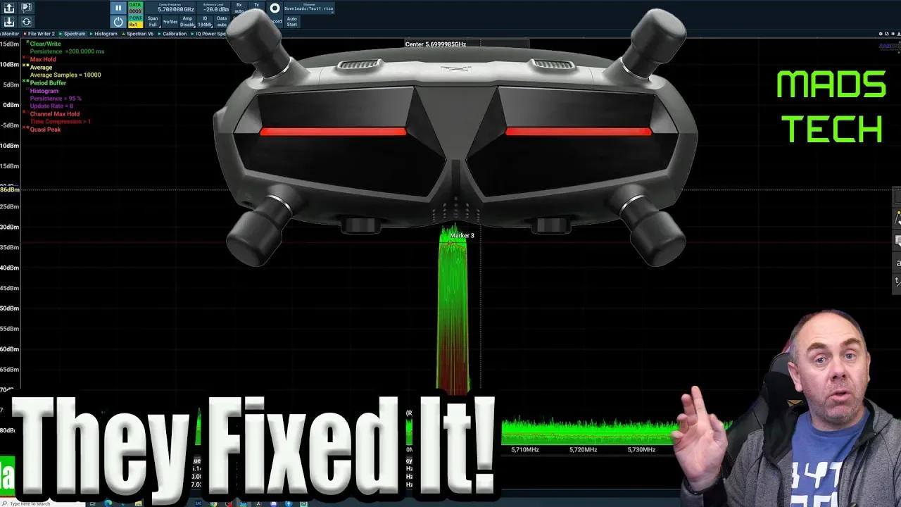 Walksnail Goggle X Avatar HD Analog RF Issue - Now Fixed