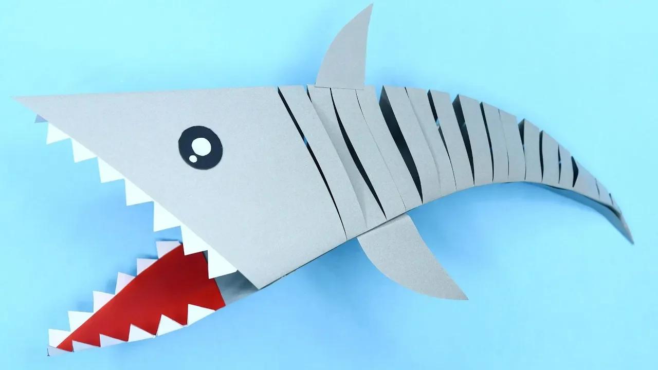 Comment Créer un Requin en Papier | Tutoriel pour Débutants