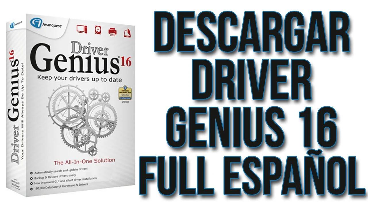 Descargar Driver Genius 16 Full Español + Activado de por Vida (2018) MEGA