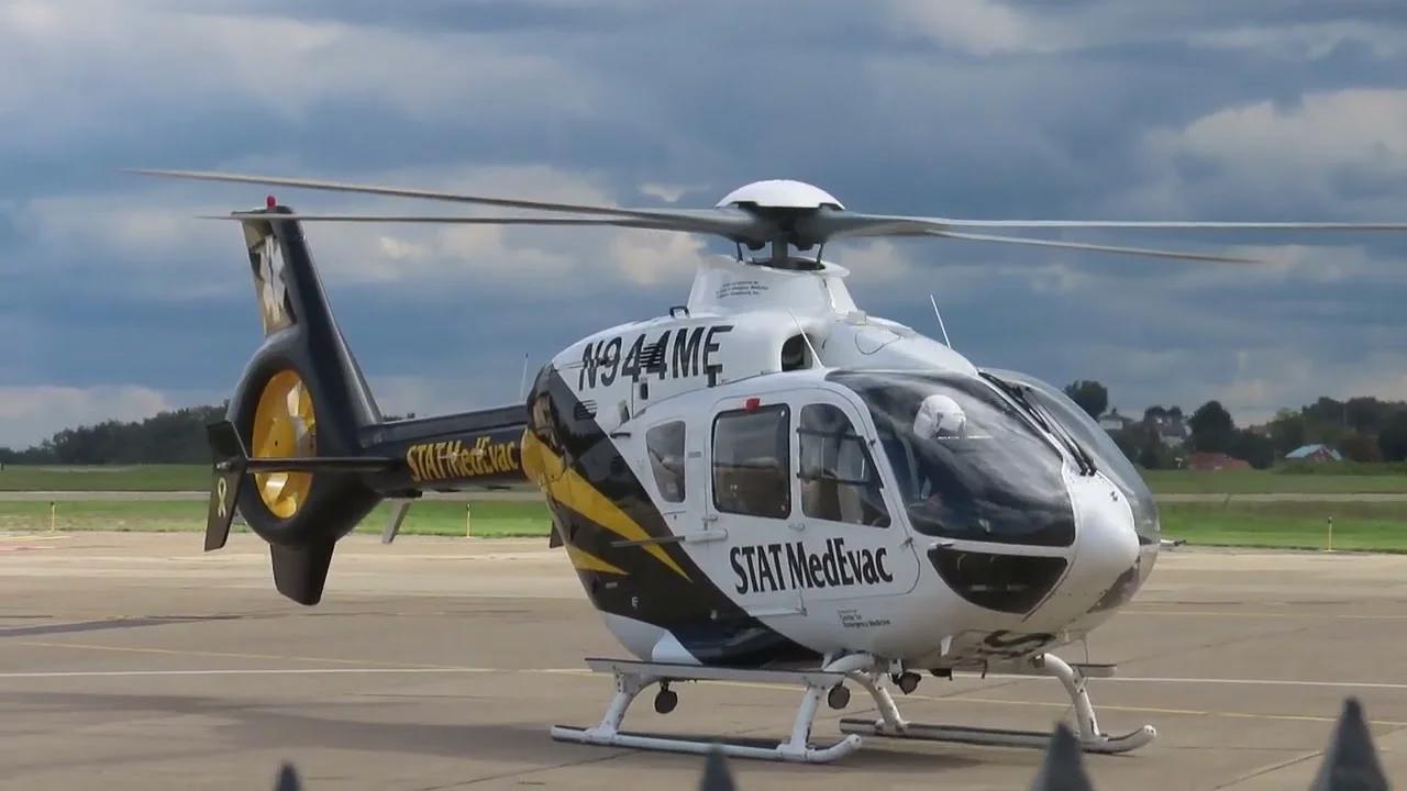 N944ME - STAT MedEvac 1 Taking Off