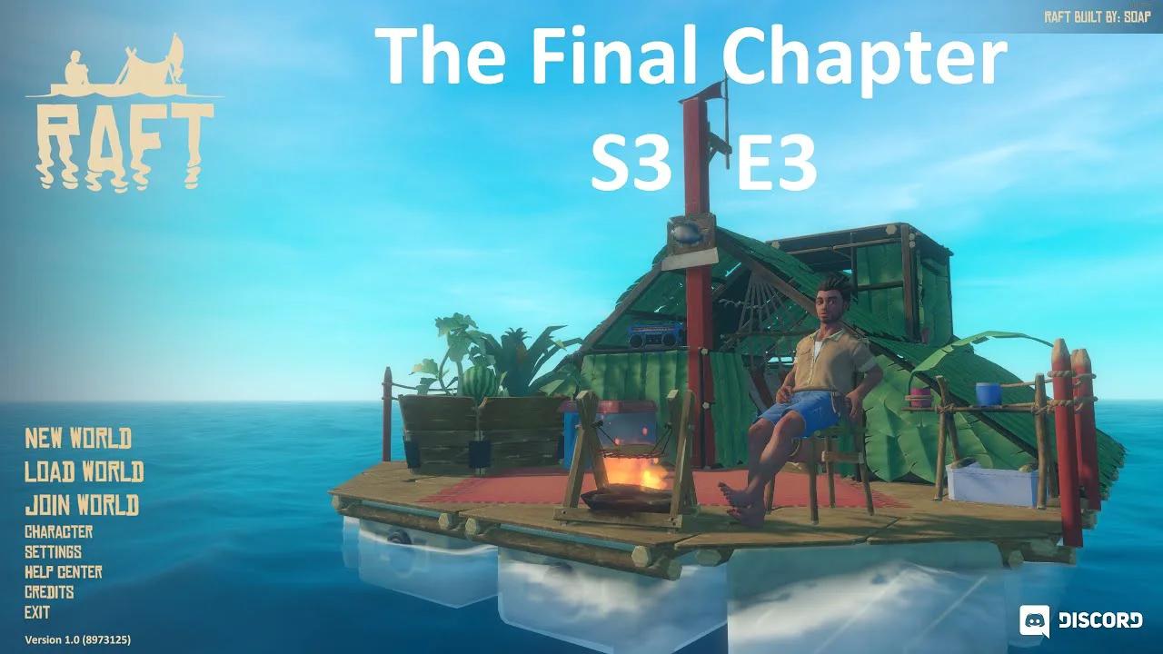 Raft - Hard Mode / Raft Update V1 - The Final Chapter/ S3 E3 - Day 8 ...
