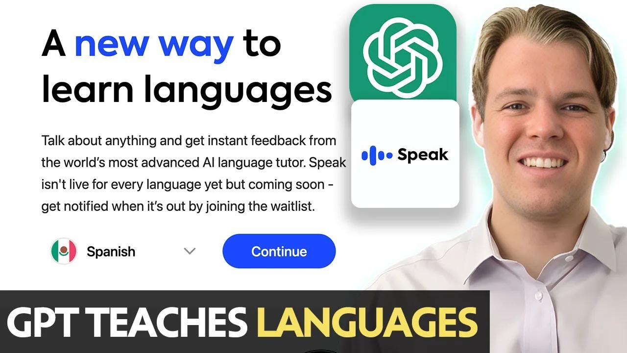 ChatGPT Speak Plugin Integration & Learning a New Language | Tutorial