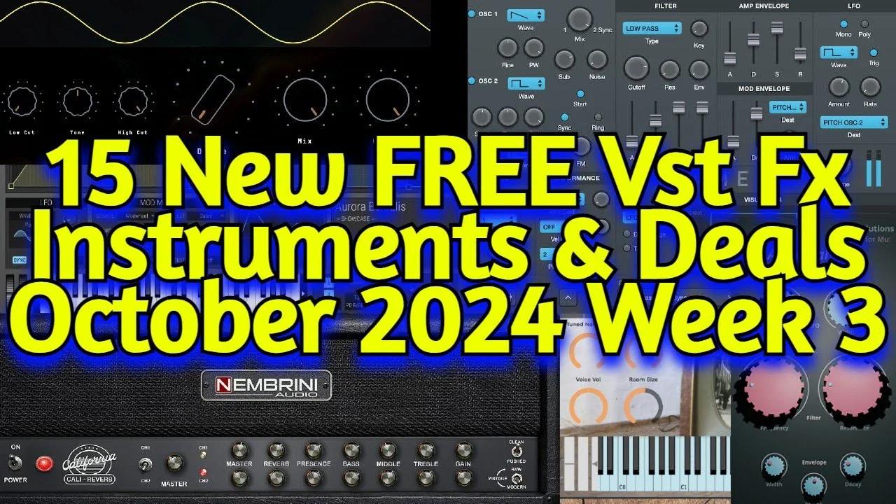 15 Best New FREE VST Effect Plugins, Vst Instruments Sample Packs ...