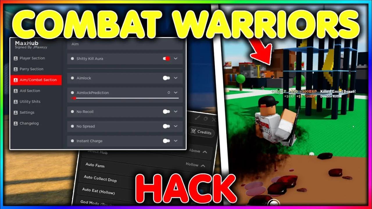 OP COMBAT WARRIORS Script Hack Pastebin 2023 WITH AIMBOT, SILENT AIM, KILL AURA, AUTO PARRY & MORE!