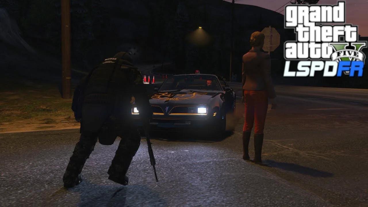 GTA 5 LSPDFR #15 - The Bandit Trans Am! (Bad Cop)