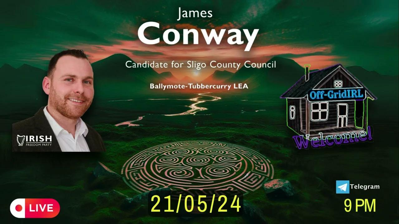 James Conway Sligo IFP Chats Off-Grid Ireland