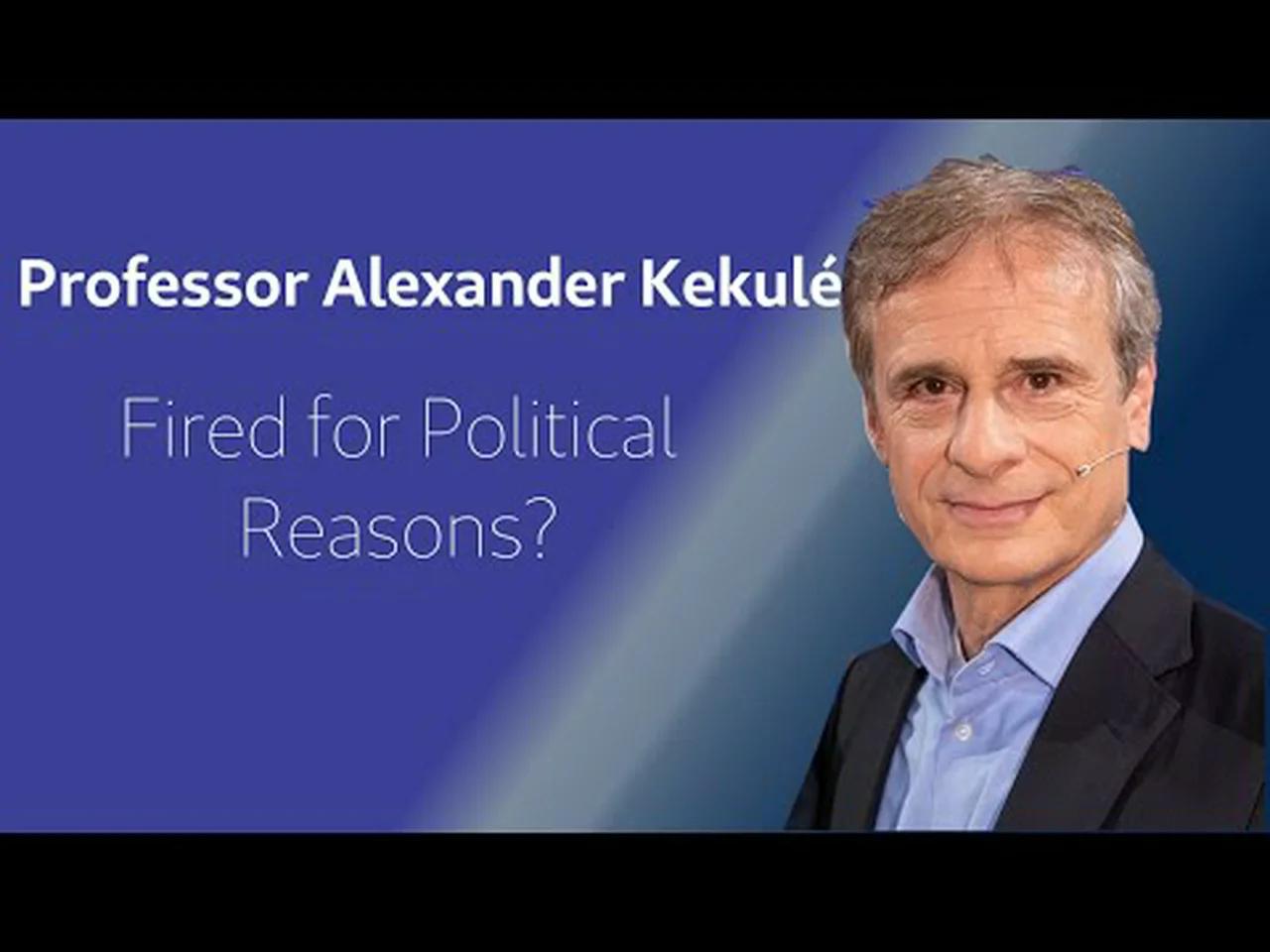 Virologist Alexander Kekulé Fired from University