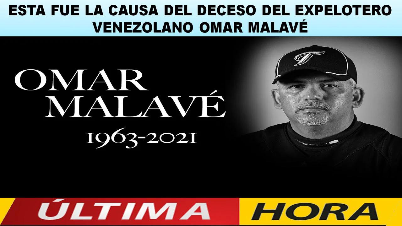 🌚 🌚 🌚 ESTA FUE LA CAUSA DEL DECESO DEL EXPELOTERO VENEZOLANO OMAR ...