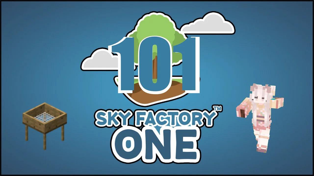 Minecraft Sky Factory One 101 sieving and Auto Sieving