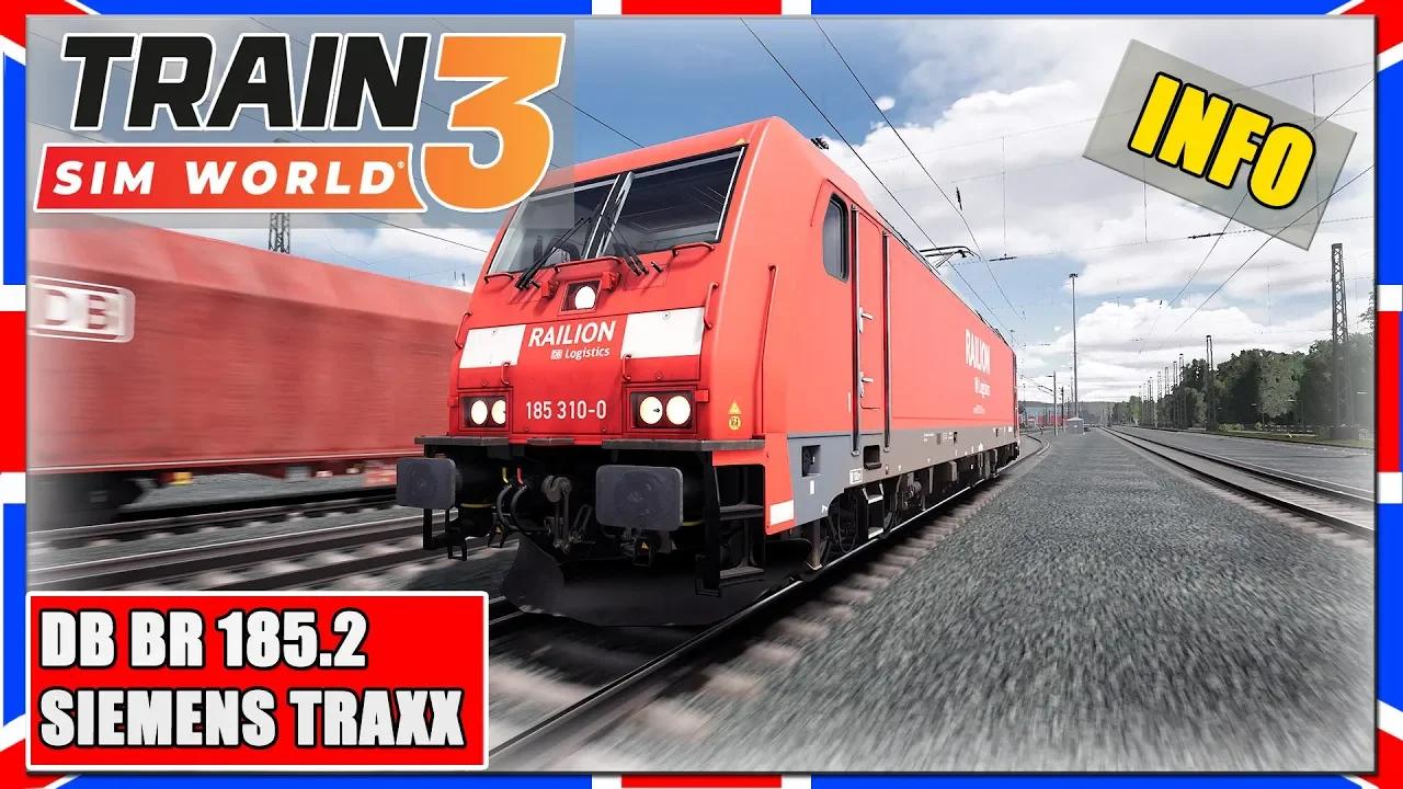 Train Sim World 3 | BR 185.2 | Bombardier TRAXX 2 | Einführung | Training Center | TSW 3 [Deutsch]
