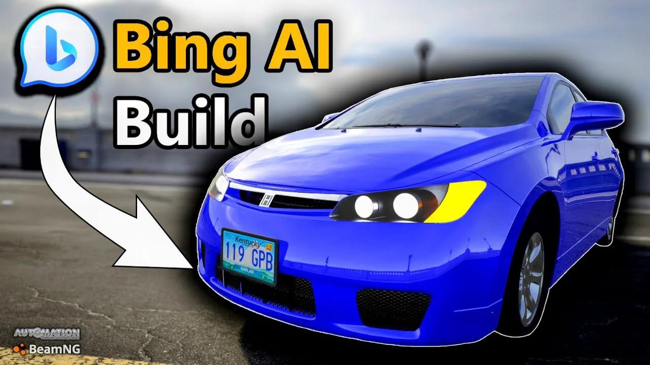 Bing's AI Software Designed a TERRIBLE Car! | Automation Game & BeamNG ...
