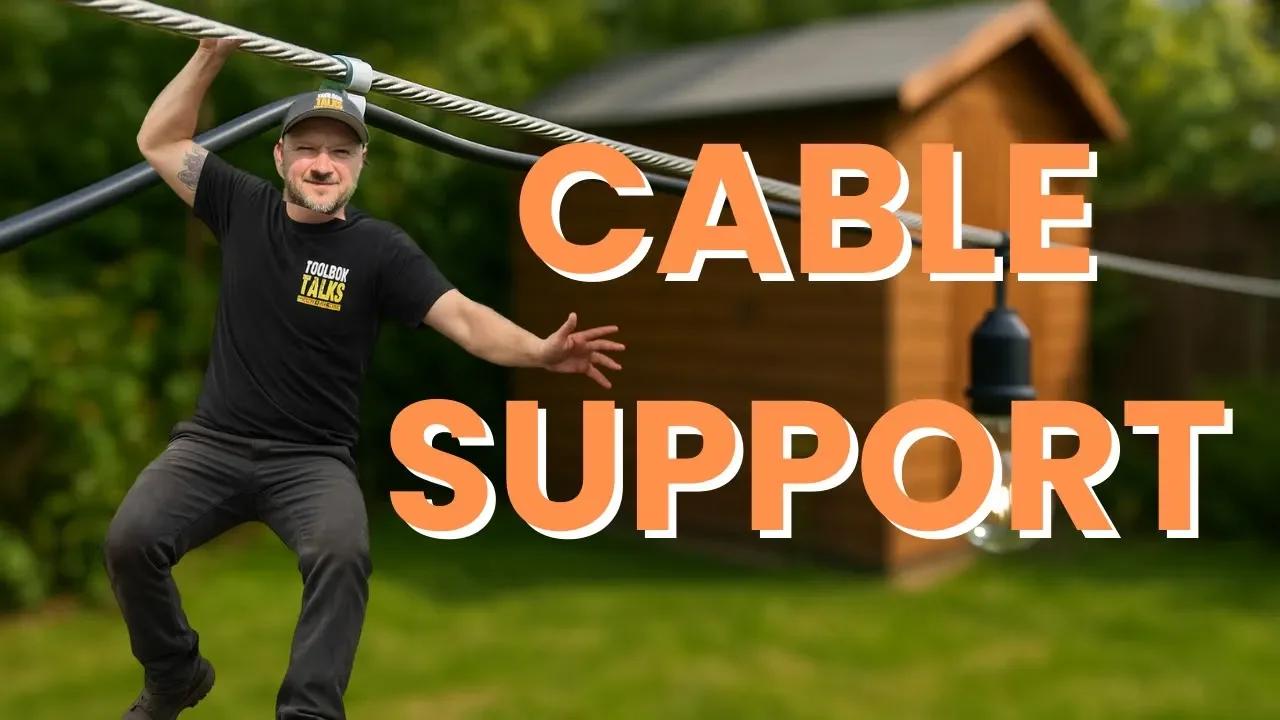 Running Cable? Use a Catenary Wire Kit the Right Way 💪