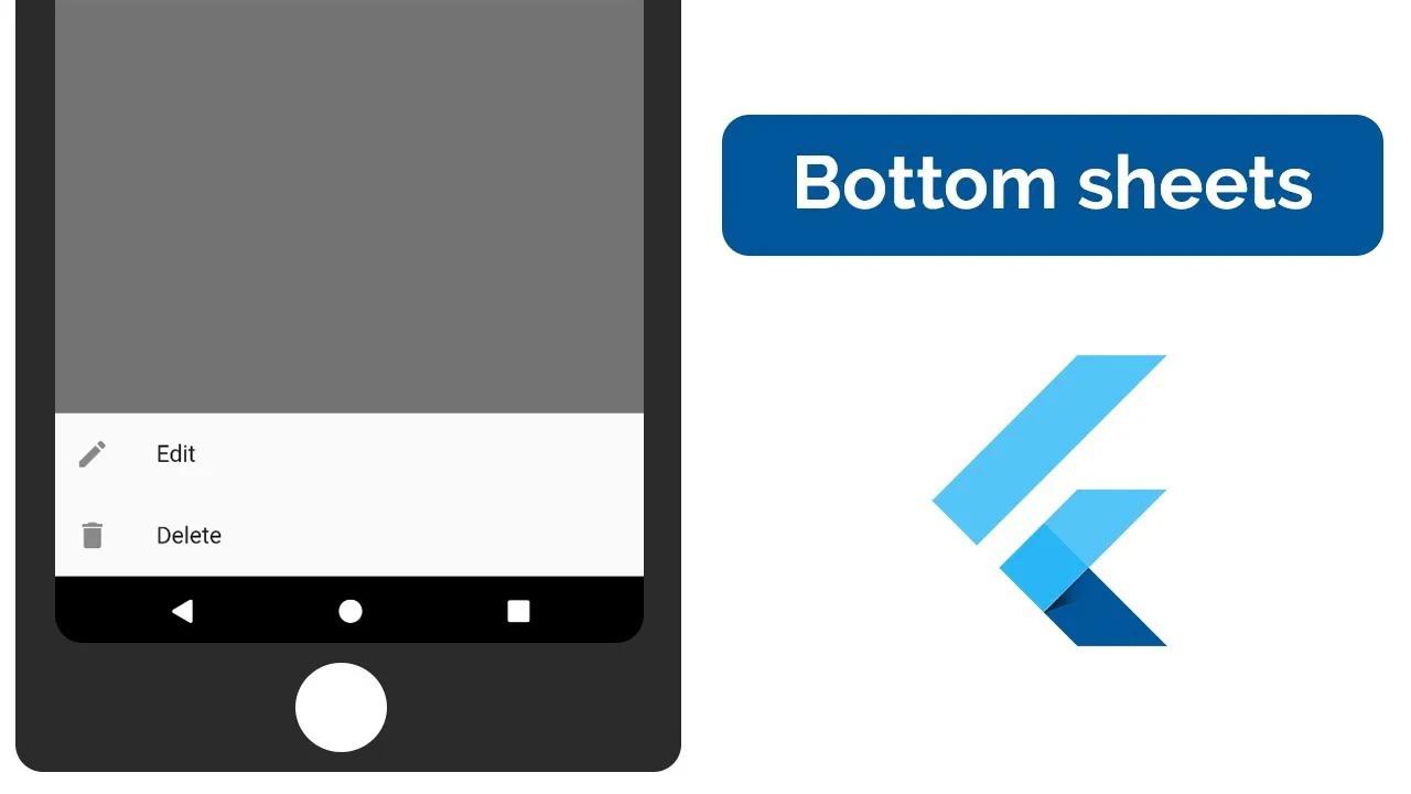 How to display bottom sheets in Flutter | Programming Addict