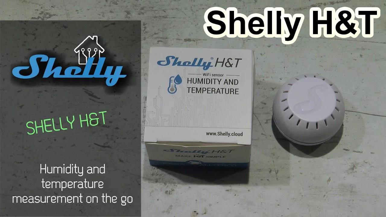 Shelly Humidity and Temperature Sensor