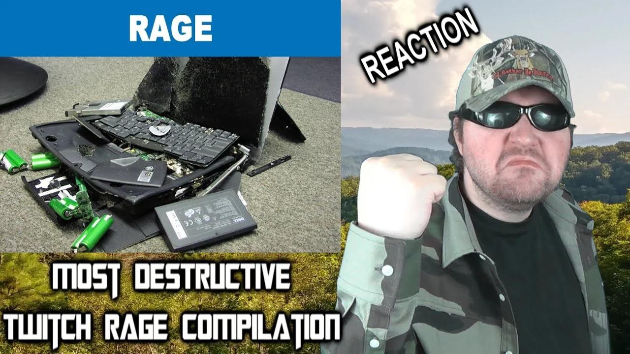 Most DESTRUCTIVE Twitch Rage Compilation (Gamers Breaking Their ...