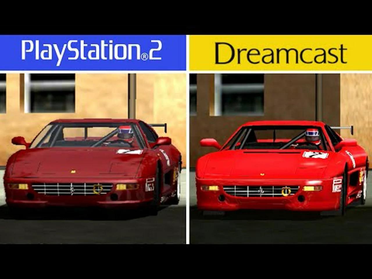 Ferrari F355 Challenge | PS2 vs Dreamcast vs PCSX2 vs Redream Comparison
