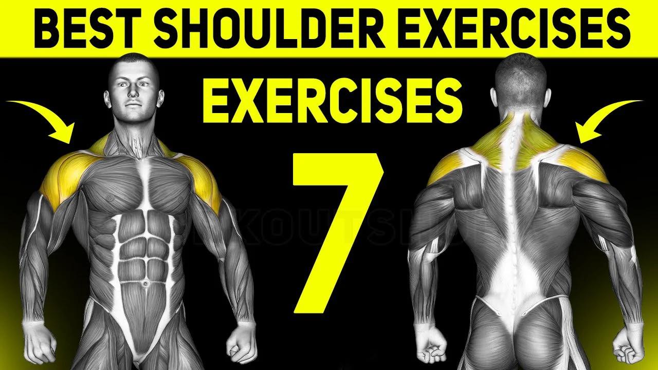 7 Best Shoulder Exercises for Boulder Shoulders 🔥
