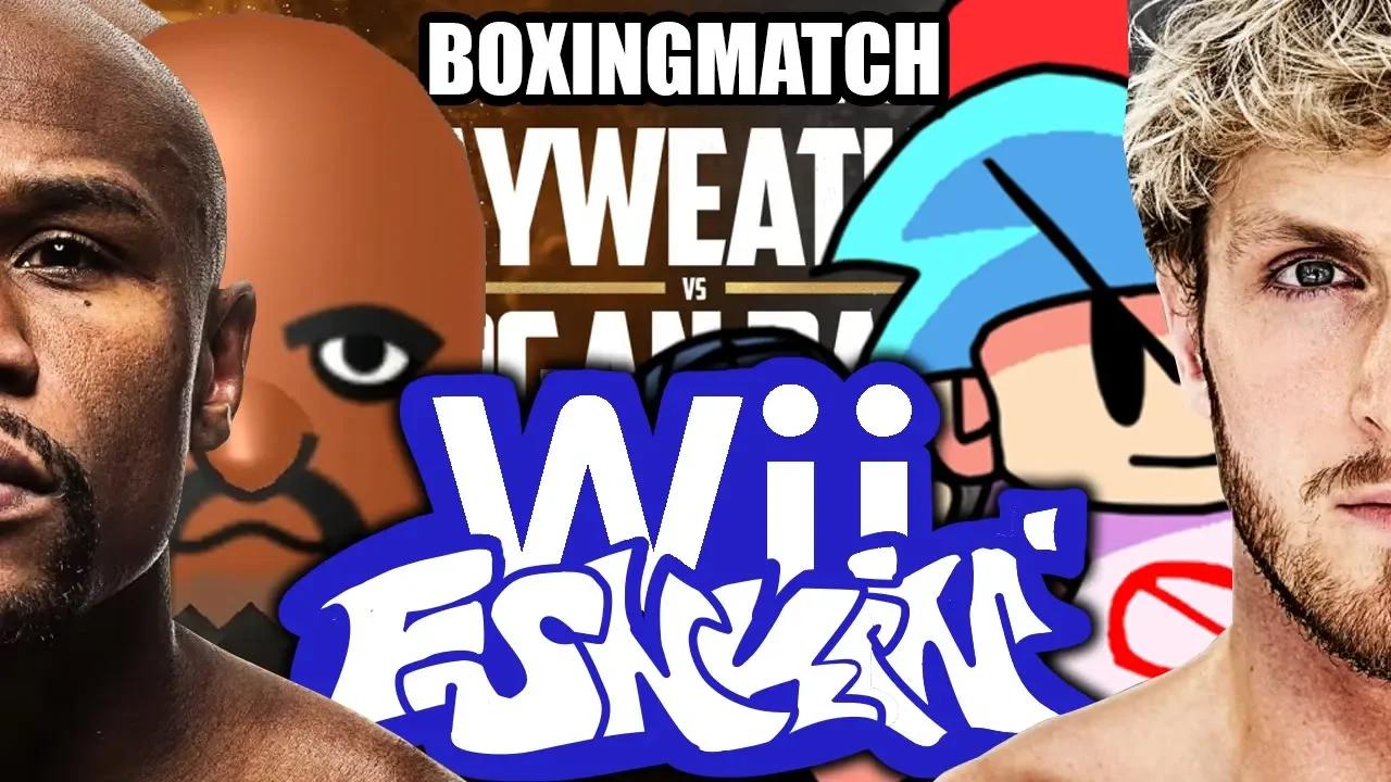 Friday Night Funkin' - VS Matt Boxing Match | But It's Logan Paul vs ...